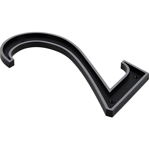 Hillman Black & Silver Reflective Plastic House Number 2 - Greenbush ...