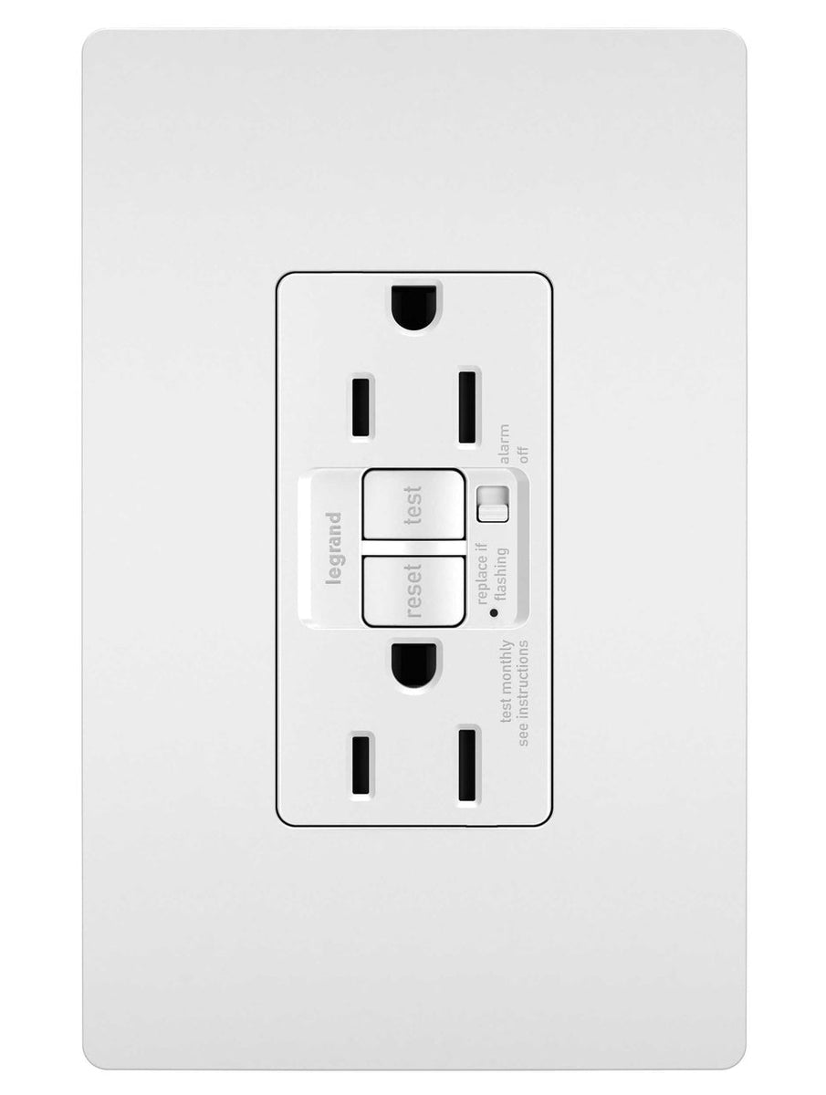 Legrand Pass & Seymour® Radiant® Tamper-Resistant 15A Duplex Self-Test ...