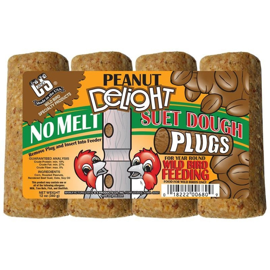 C&S Peanut Delight No Melt Suet Dough Plugs - Greenbush, NY - Troy, NY ...
